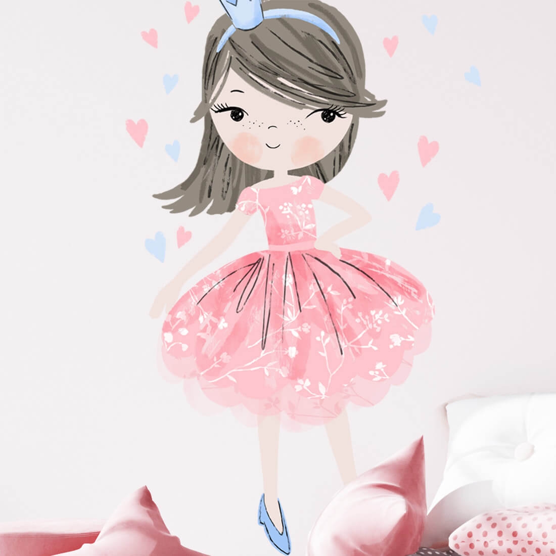Princess pink > Wall stickers for kids | Pastelowe Love