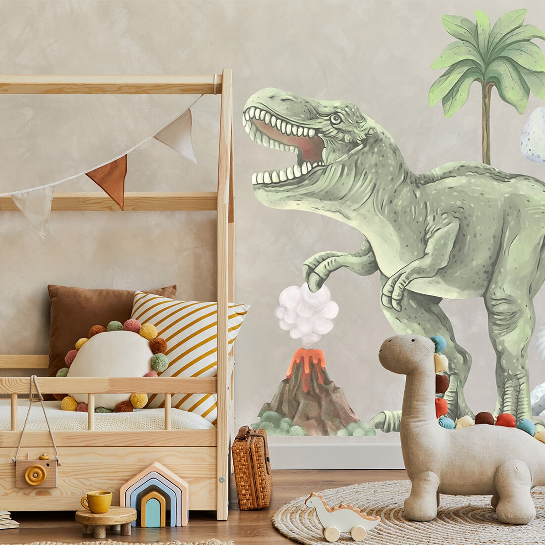 Dinosaur t-rex XXL > Wall stickers for kids | Pastelowe Love